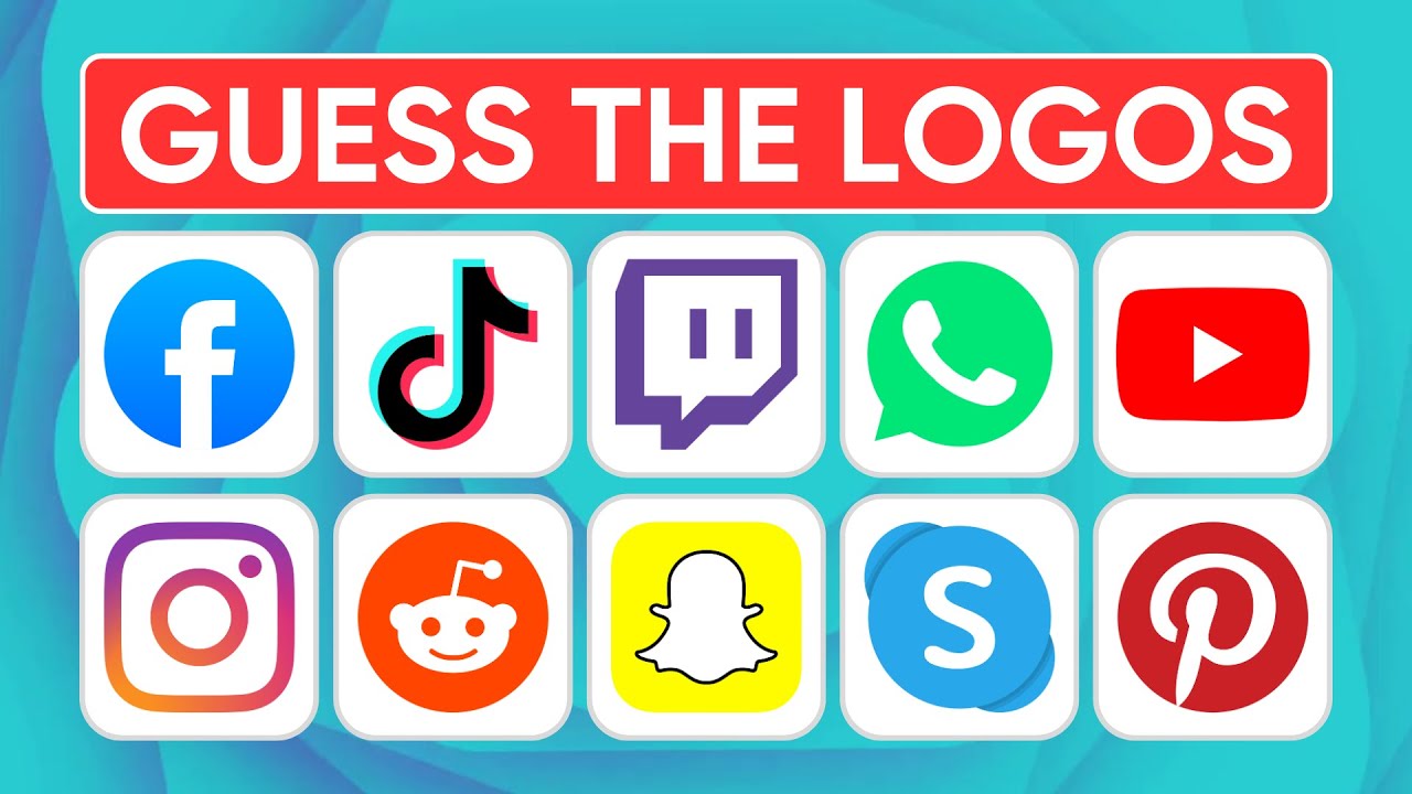 GUESS THE SOCIAL MEDIA LOGOS - YouTube