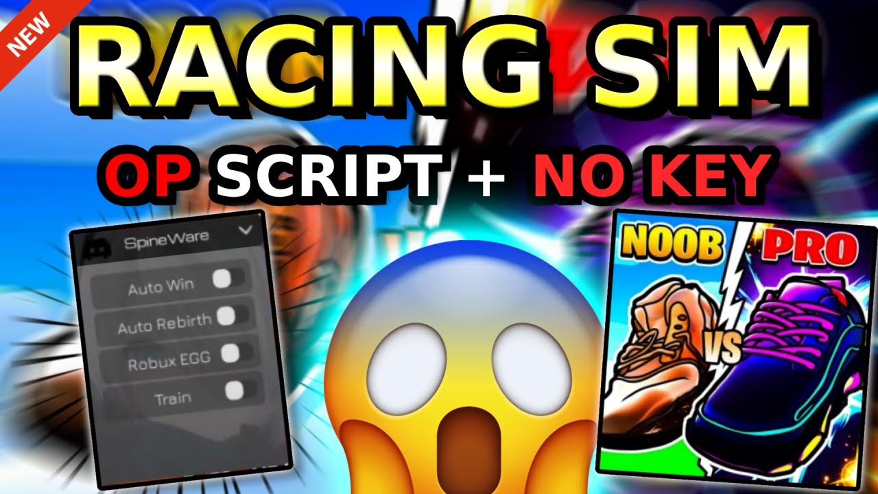 |NEW| Racing Simulator OP Script (Auto Train, Auto Win, ROBUX EGGS ...