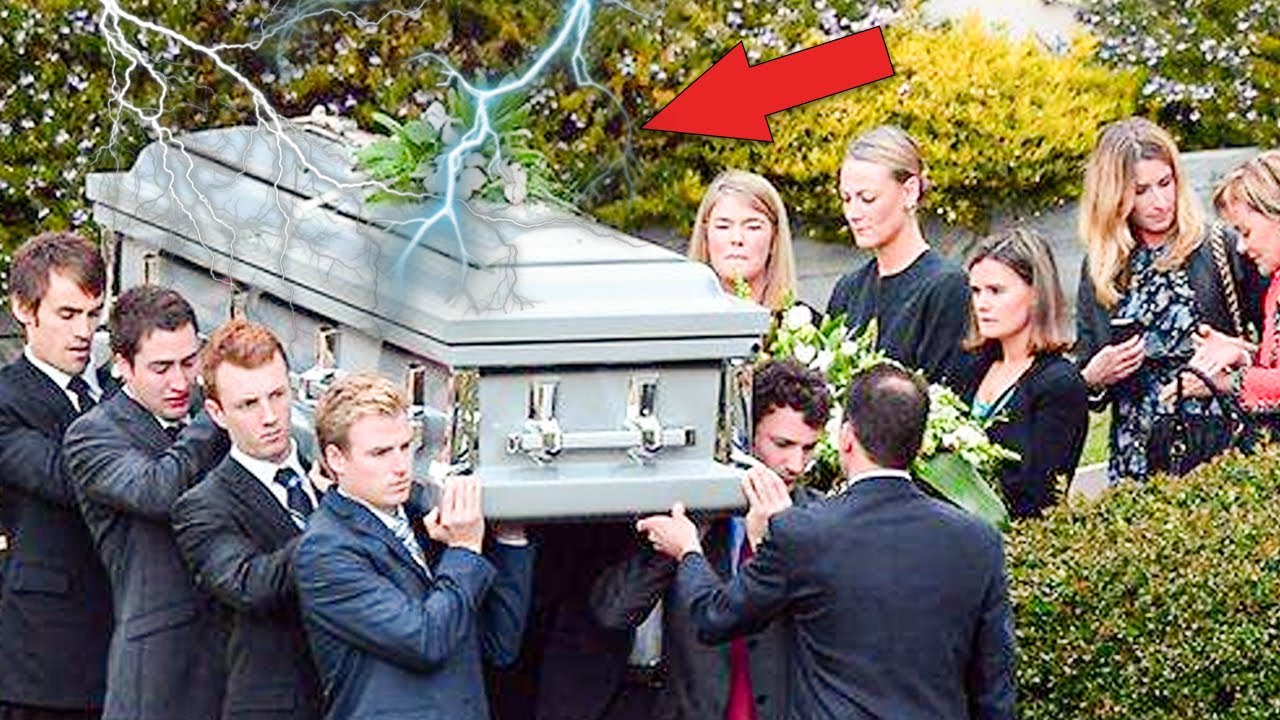 During the Funeral, Lightning Suddenly Struck the Coffin. What Happened ...