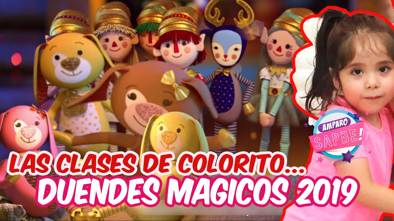 Duendes Mágicos 2019 - Las clases de Colorito! Aventuras - YouTube