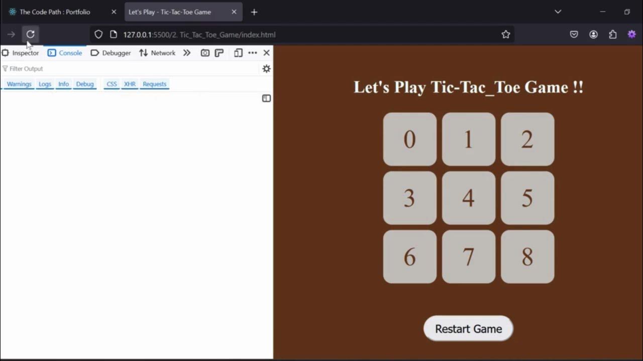 Create a Tic Tac Toe Game using HTML, CSS, and JavaScript | Web Development Tutorial for ...