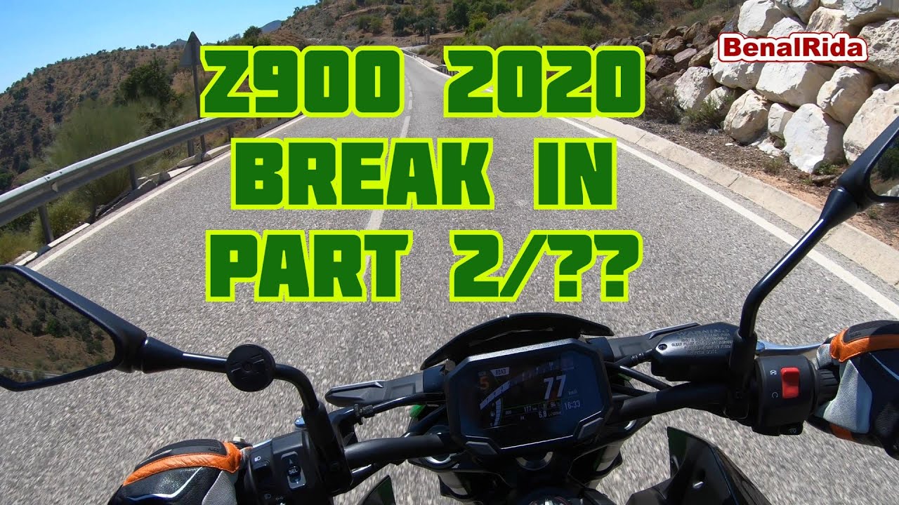 My new bike - Breaking in the Kawasaki Z900 - Part 2/4 VLOG232 - YouTube
