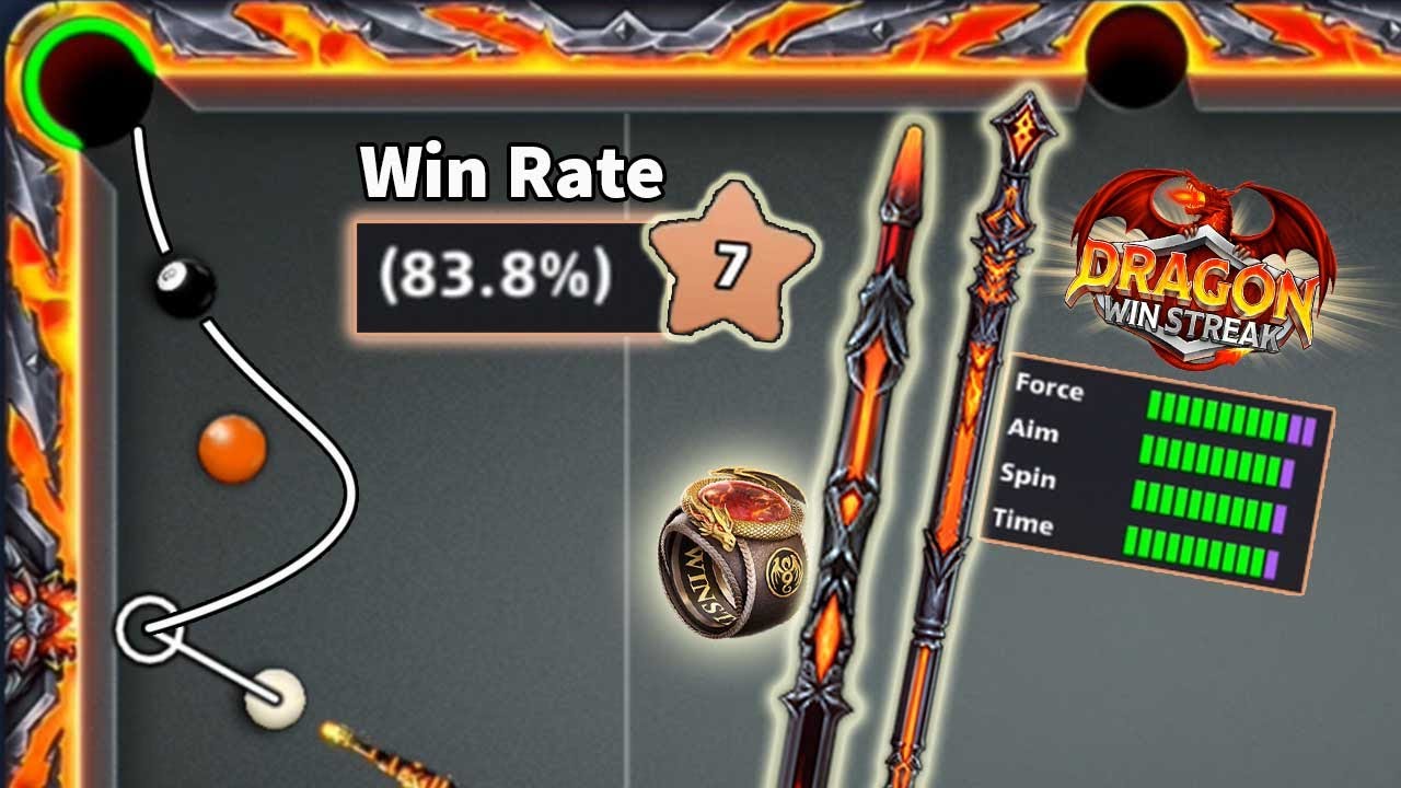 No Mercy Level 7 😂 83.8% Win Rate 🤯 Dragon Win Streak Ring And Cue 8 ...