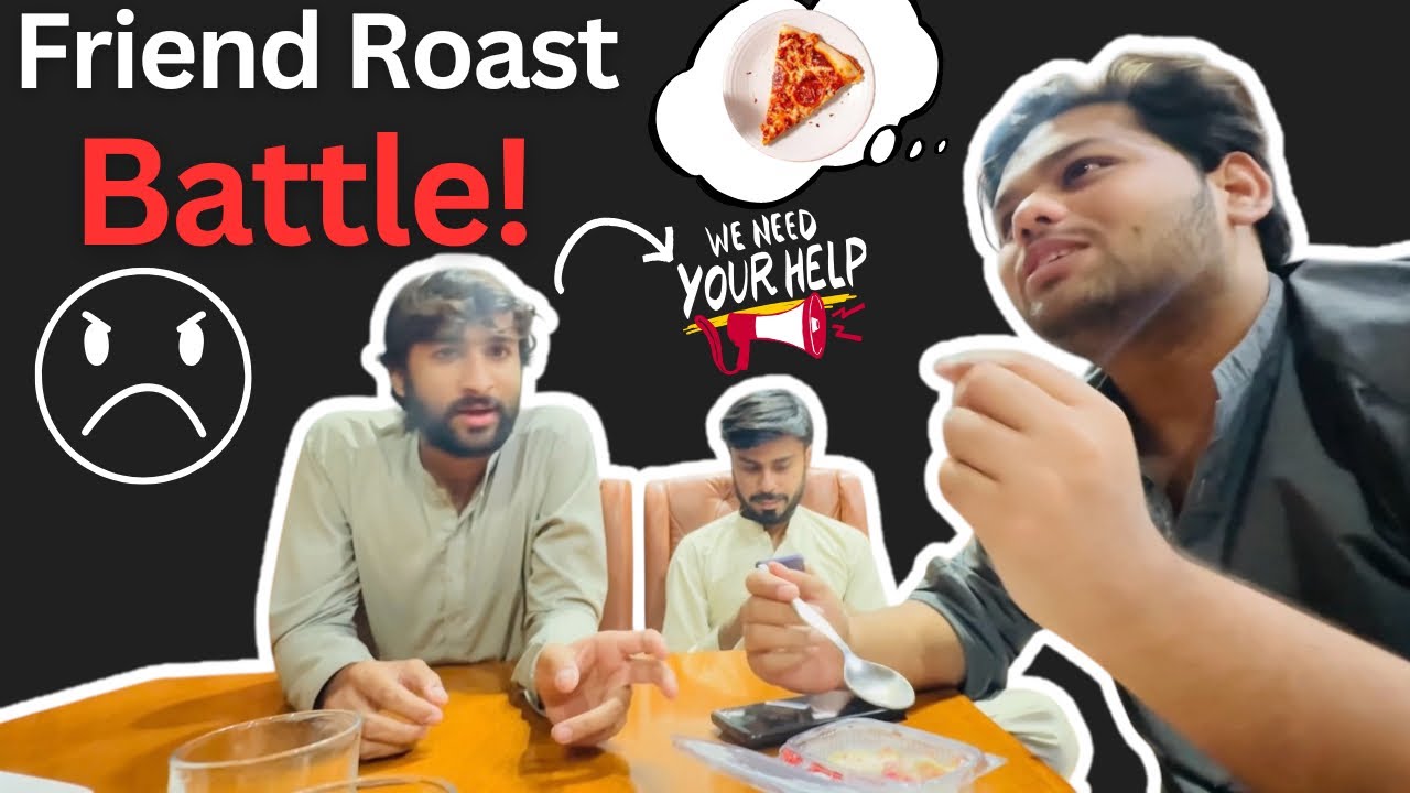 Roasting My Friends They Got Mad | Food Review | Village Vibes - YouTube