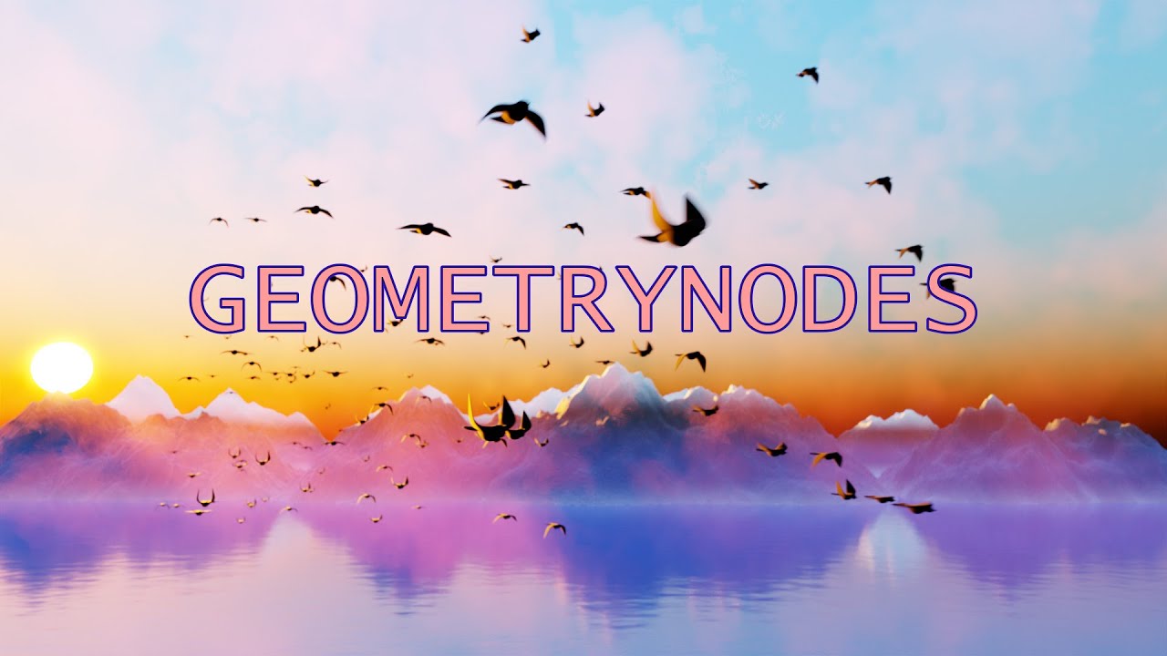 Birds procedural animation with #geometrynodes in #blender - YouTube