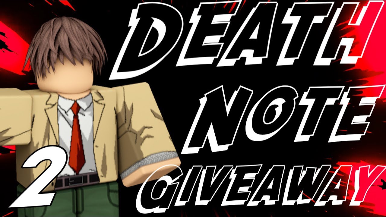 Another Death Note Giveaway!!! - A Universal Time - AUT - YouTube