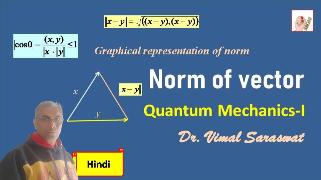 Norm of vector | L-5 | Quantum mechanics - YouTube