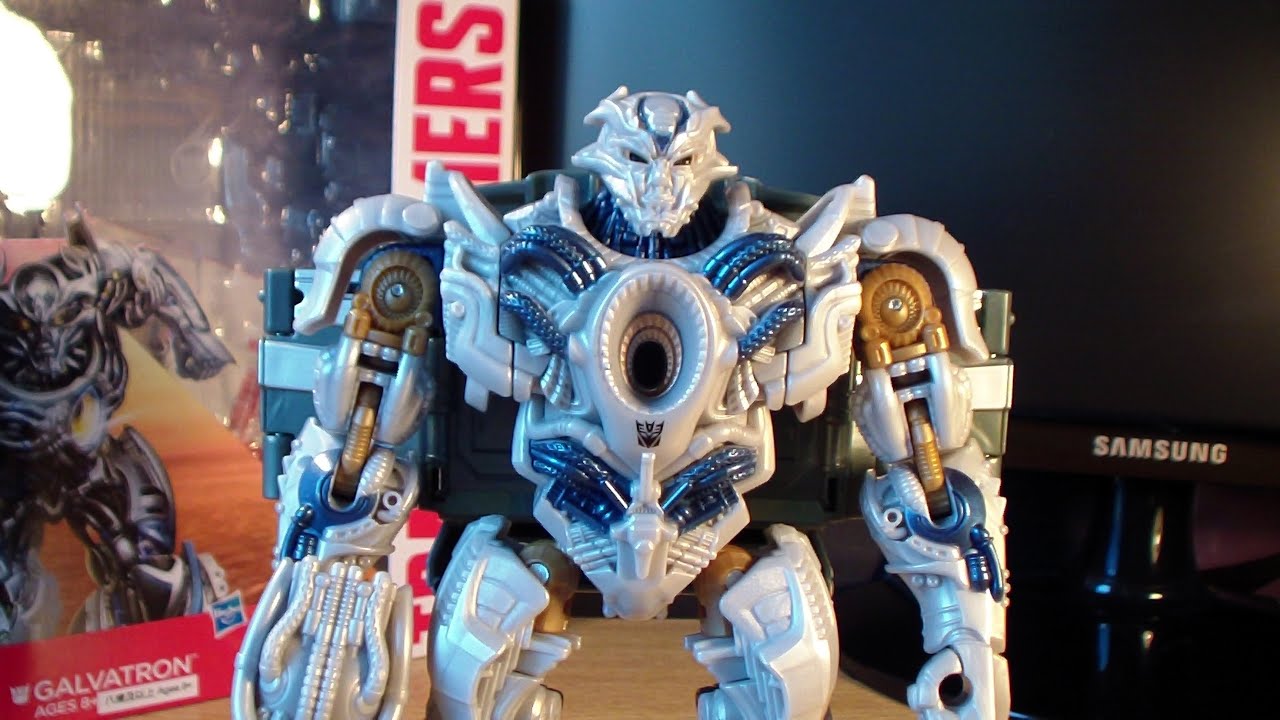 Transformers - Age Of Extinction Voyager Galvatron Review - YouTube
