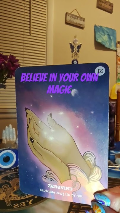 Believe in your own magic 🎩 ️ 5/15 - YouTube