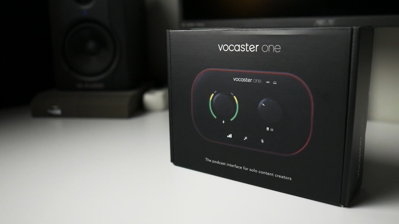 Focusrite Vocaster One - YouTube
