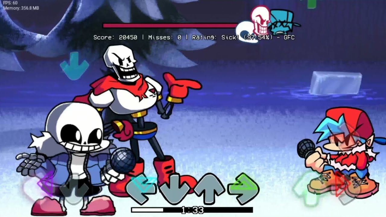 fnf | Indie Cross | Bonedoggle (En tablet) - YouTube
