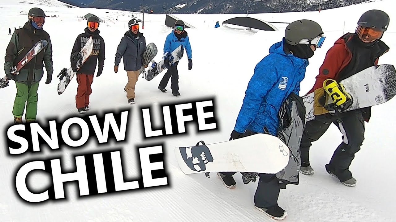 Day in the Life Snowboarding Chile - YouTube