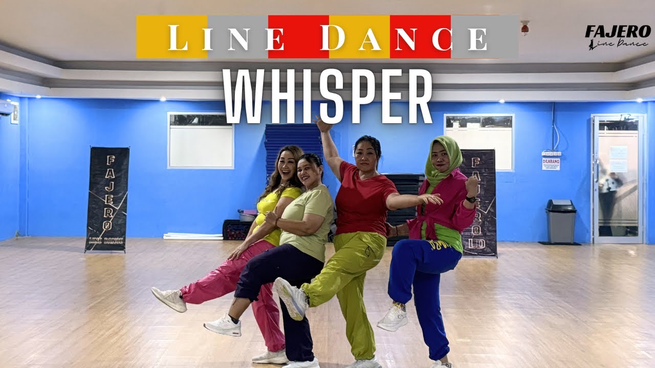Whisper Line Dance || Choreo : @Raymondsarlemijn (NL) & Roy Hadisubroto ...