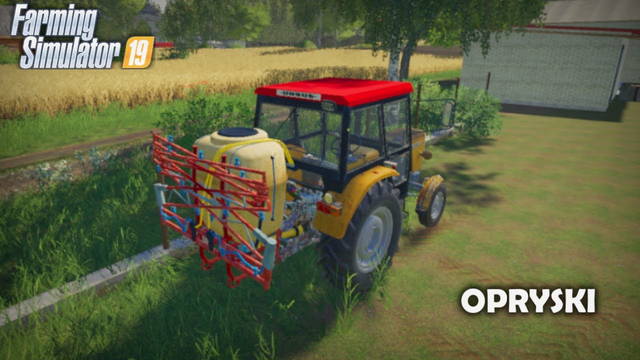 FS 19 🤜 Polska Wieś #8 Opryski Na Polskiej Wsi. - YouTube
