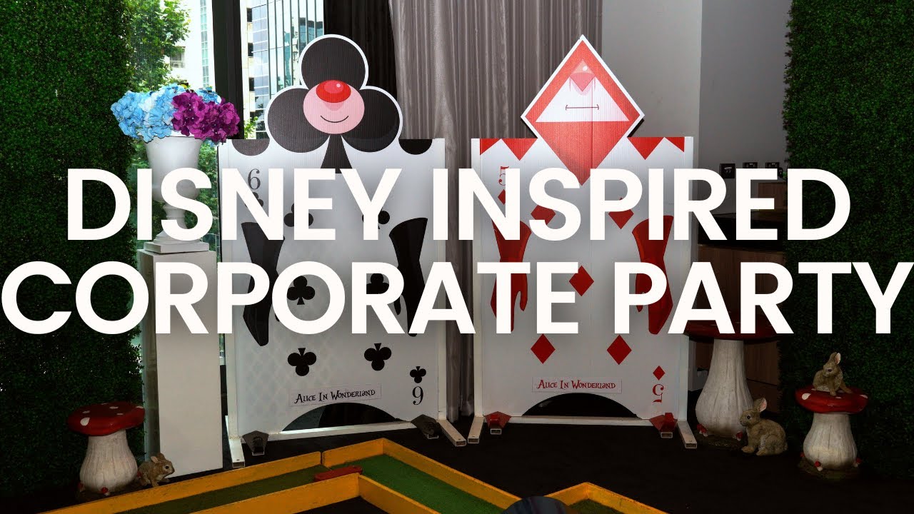 DISNEY-INSPIRED Corporate Party (Event Showcase) - YouTube