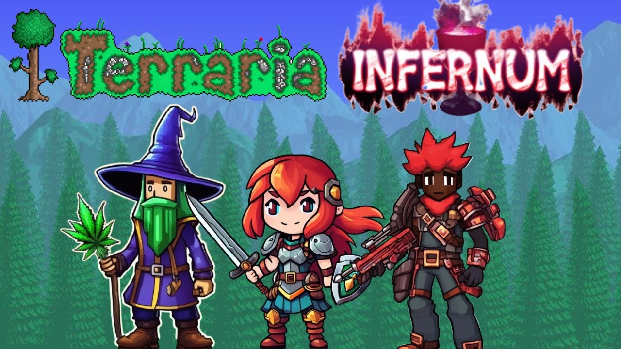 3 Goofballs VS TERRARIA CALAMITY INFERNUM - YouTube