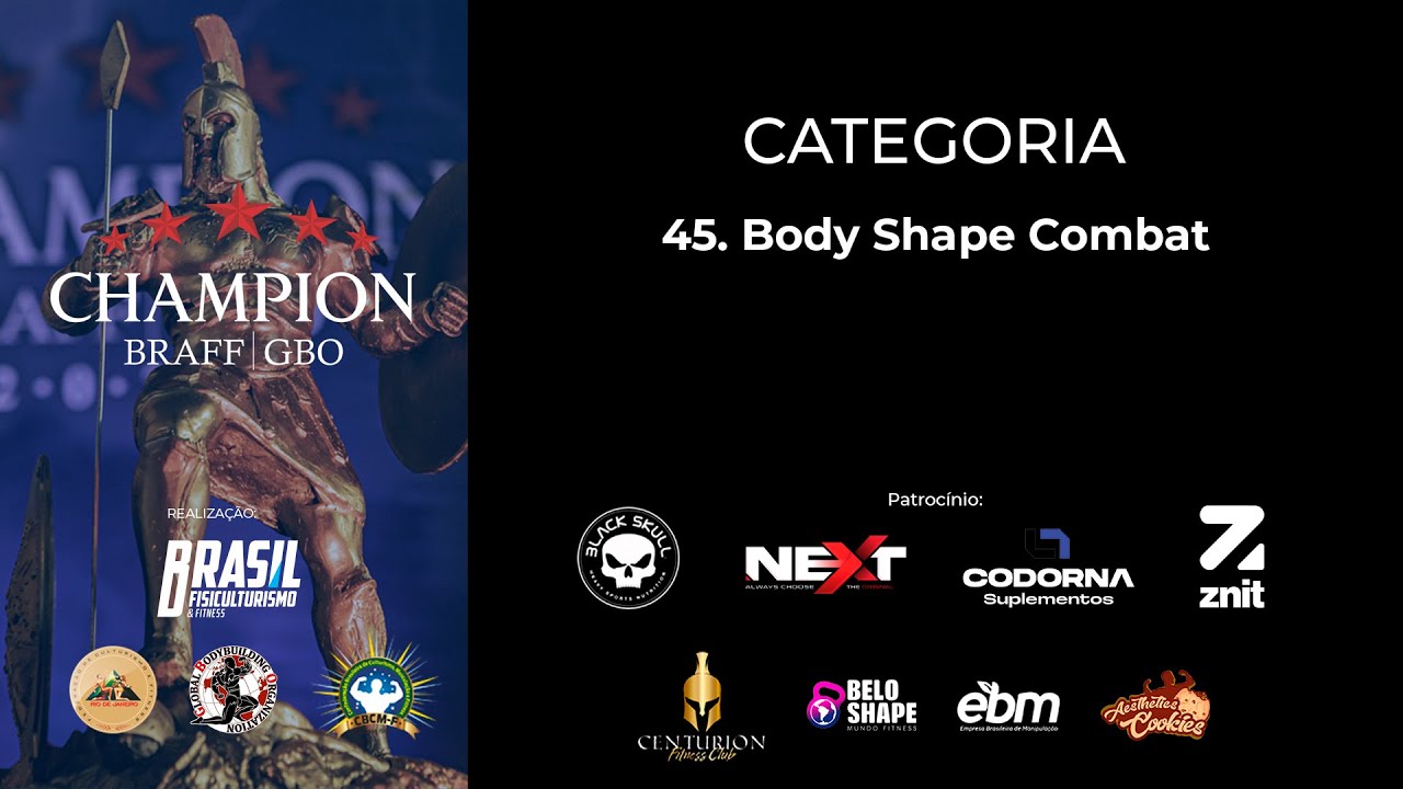 45. Body Shape Combat - Champion 2024 - YouTube