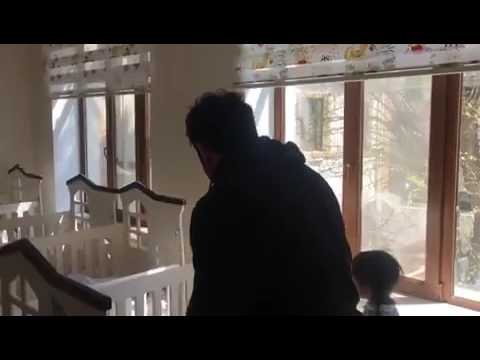 Kamil Zeynalli qizi ile Korpeler evinde