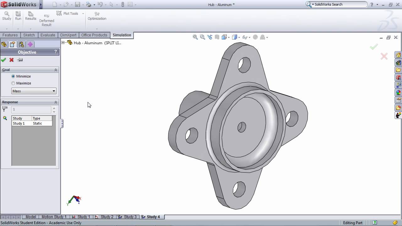 Design Optimization of a Formula SAE Hub - YouTube