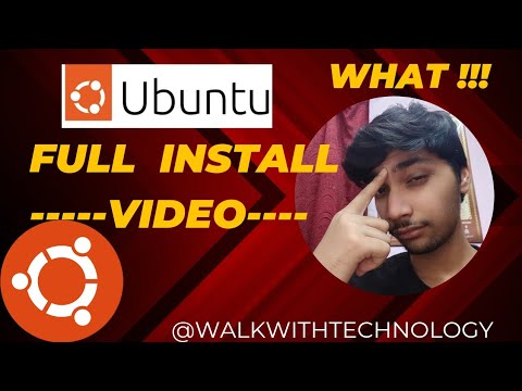 How to install ubuntu steps by step.full installation video - YouTube