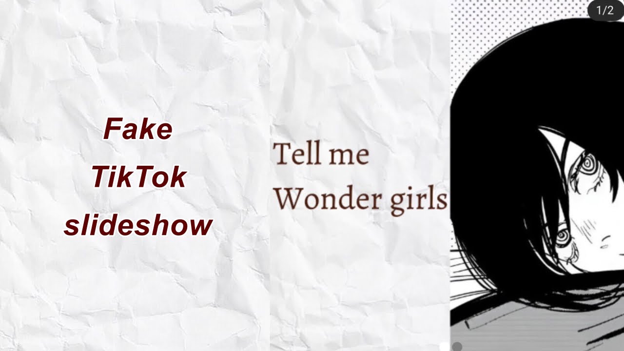 TikTok fake slideshow || ALIGHT MOTION TUTORIAL - YouTube