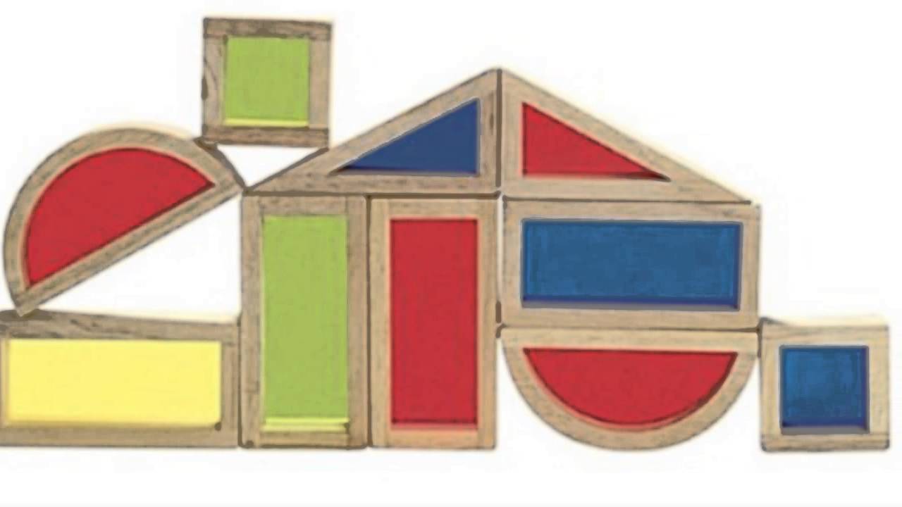 Guidecraft Rainbow Blocks Set - 10 Pieces - YouTube