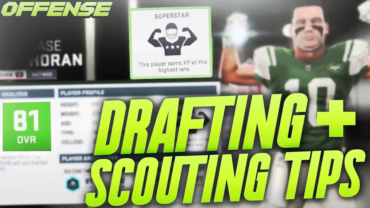Madden 19 Franchise Scouting and Drafting Tips! How to Scout and Draft ...