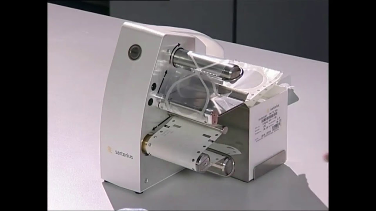 Sartorius Membrane Dispenser - YouTube