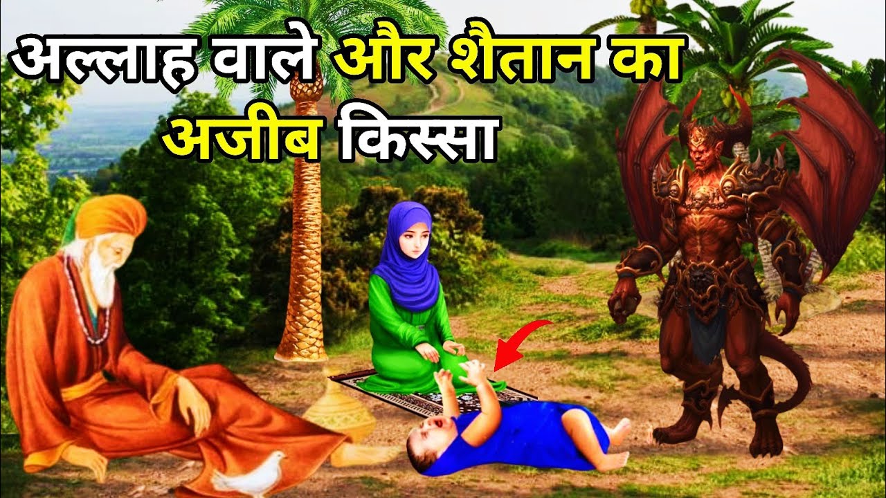 Allah Wale Aur Saitan Ka Ajib Kissa | Sabaq Amoz Waqia | Moral Story ...