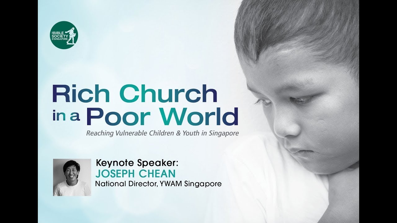 BSS NextGen Seminar: Rich Church in a Poor World by Joseph Chean - YouTube
