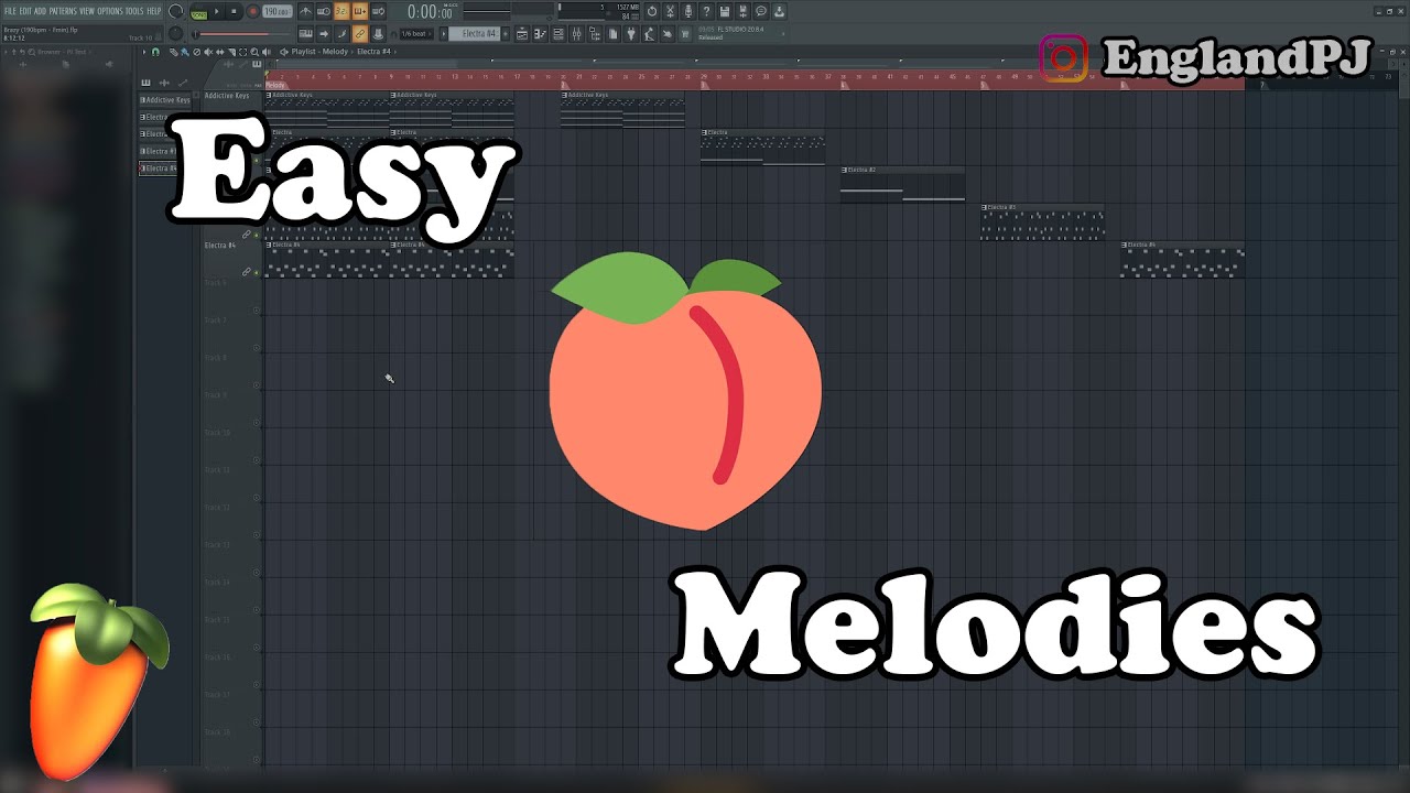 How to make Easy 🍑 Melodies - YouTube