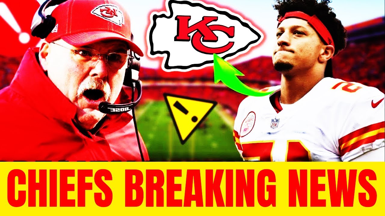 🚨 BREAKING NEWS! CHIEFS UPDATES! KANSAS CITY CHIEFS NEWSTODAY - YouTube