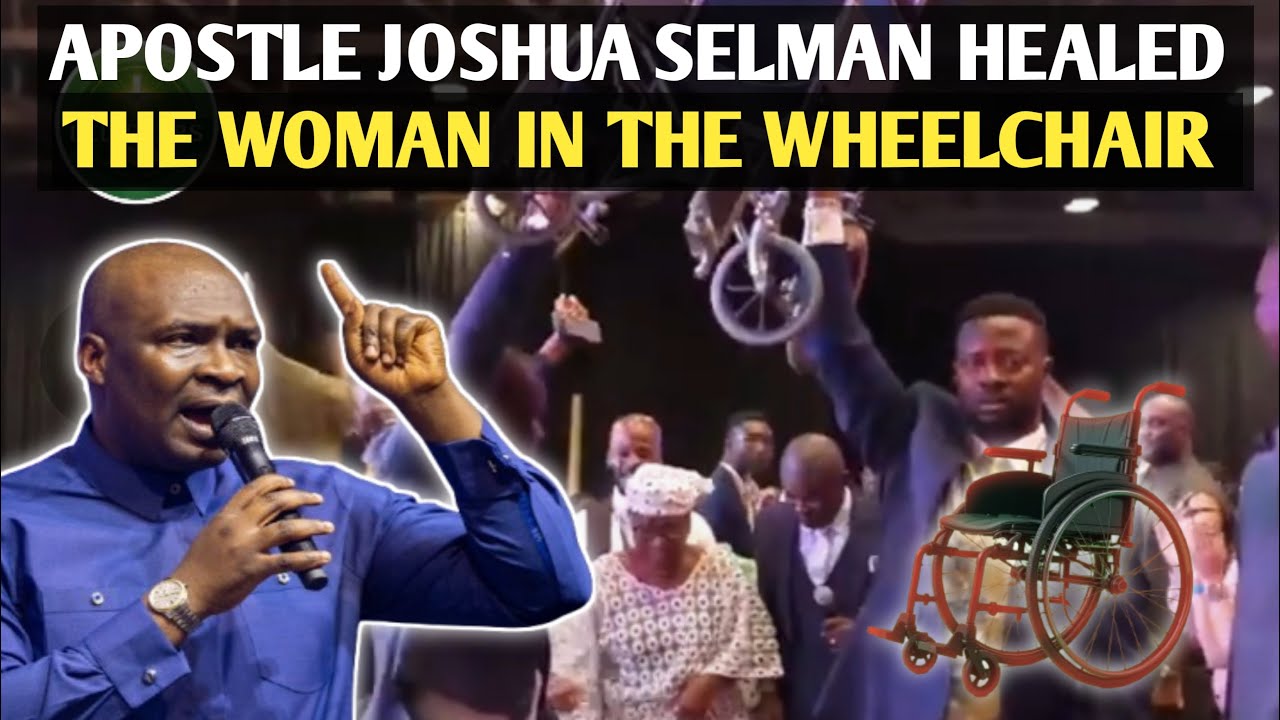 APOSTLE JOSHUA SELMAN HEALED THE WOMAN #apostlejoshuaselman #healing ...