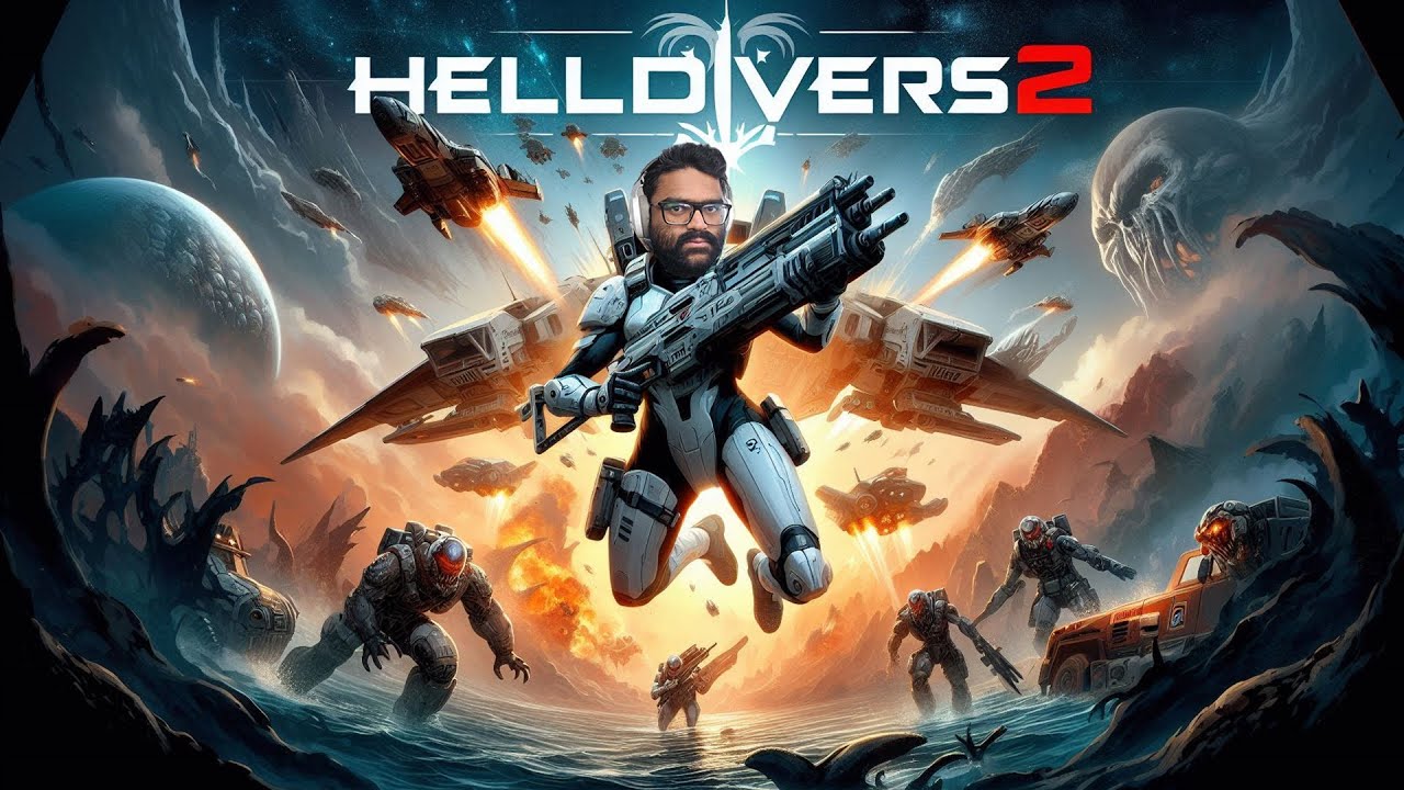 Helldiving and some Apex with friends - YouTube