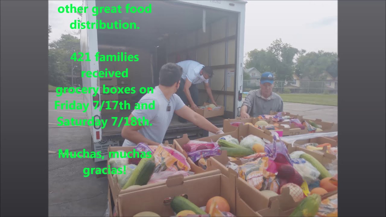 Westside CAN Center Food Distribution July 2020 - YouTube