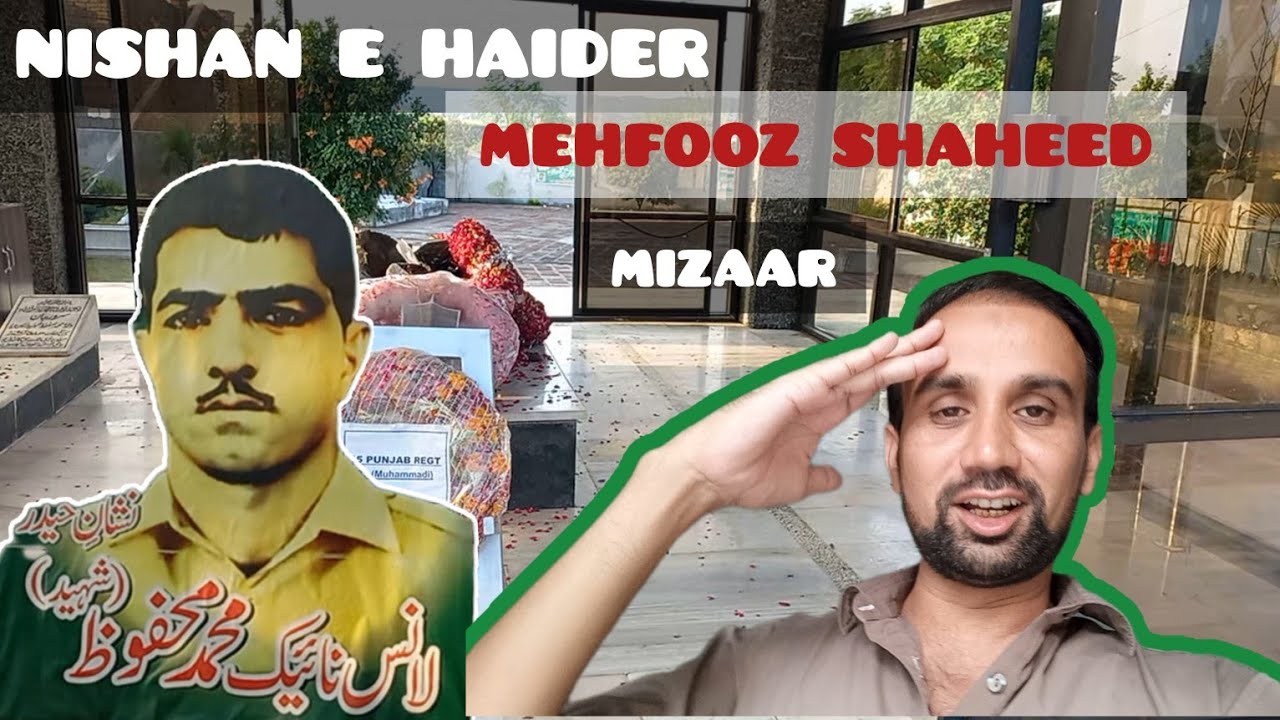 Nishan E Haider Mehfooz Shaheed Kay Mizaar Par Salami | Defence Day 6th ...