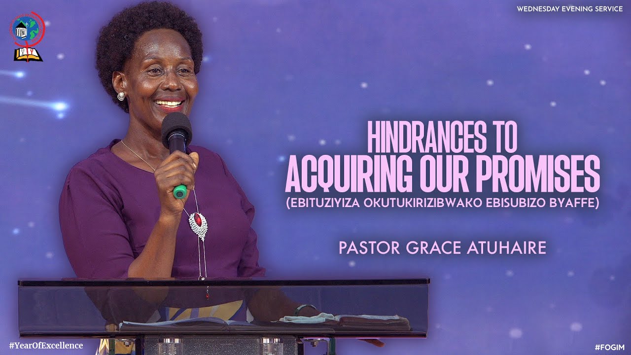 PASTOR GRACE ATUHAIRE | WEDNESDAY EVENING SERVICE | 22ND MAY 2024 ...