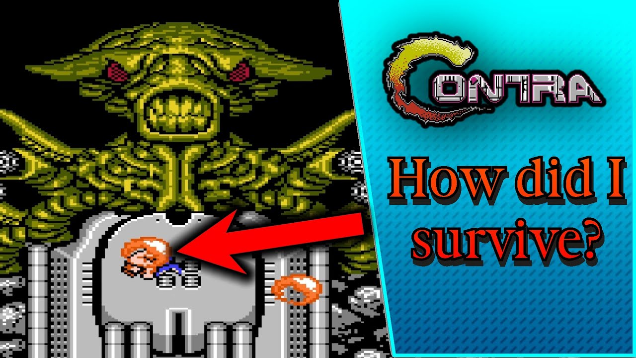 Contra but I can't stop Jumping in the Waterfall - YouTube