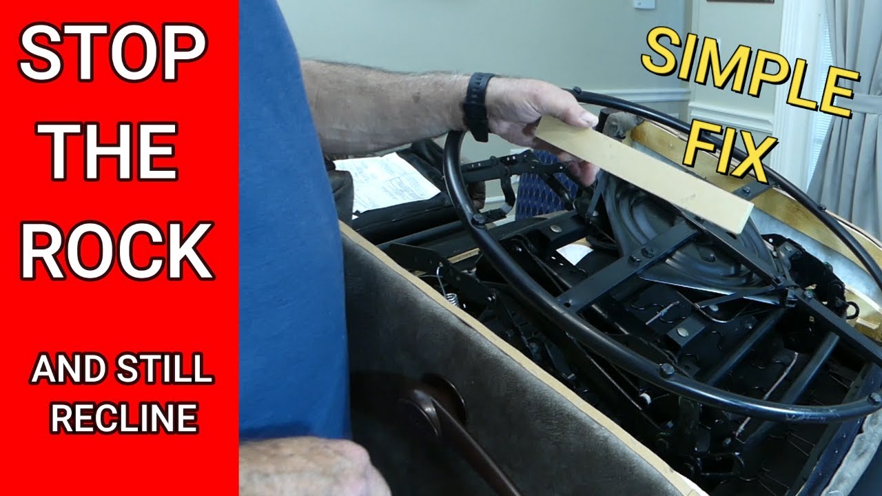 How To Stop A Recliner From Rocking Simple Effective Method YouTube