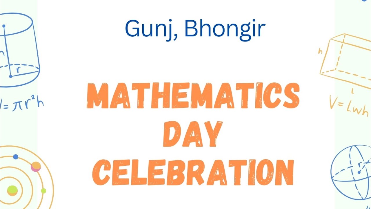 Mathematics Day Celebration | Presidency Primary School | Gunj Bhongir ...