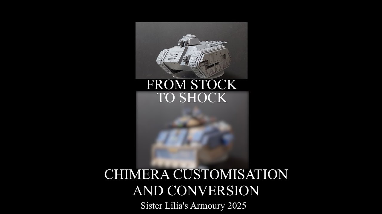wh40k chimera part 2: customizing a chimera - YouTube