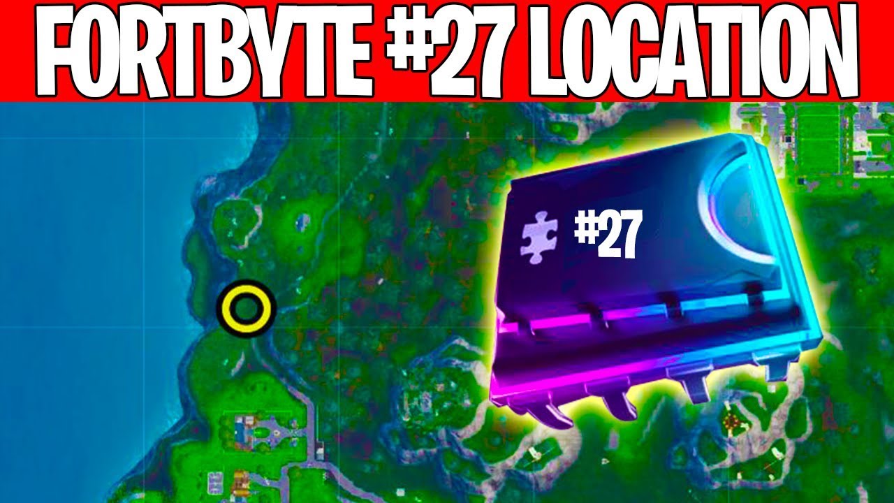 Fortbyte Location #27 -Found somewhere within map location A4! - YouTube