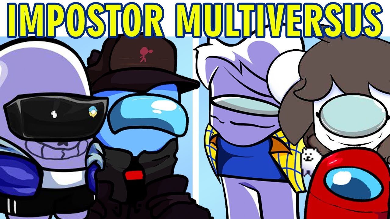 Impostor Multiver-Sus Sussy & Friday Night Funkin + Demo Impostorverse ...