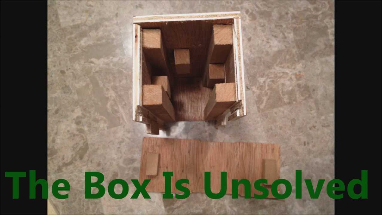 Sliding Puzzle Box (How To Make) - YouTube