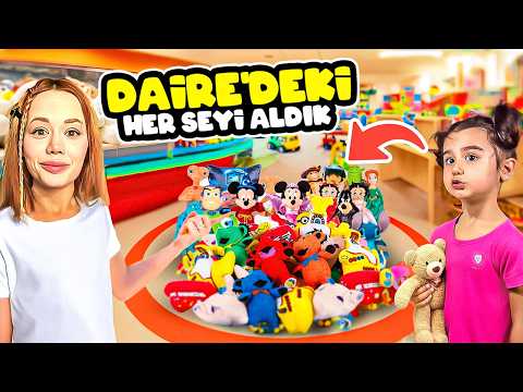 DAİREYE SIĞDIRDIĞIM TÜM OYUNCAKLARI ALDIM !? @GamzeKarta