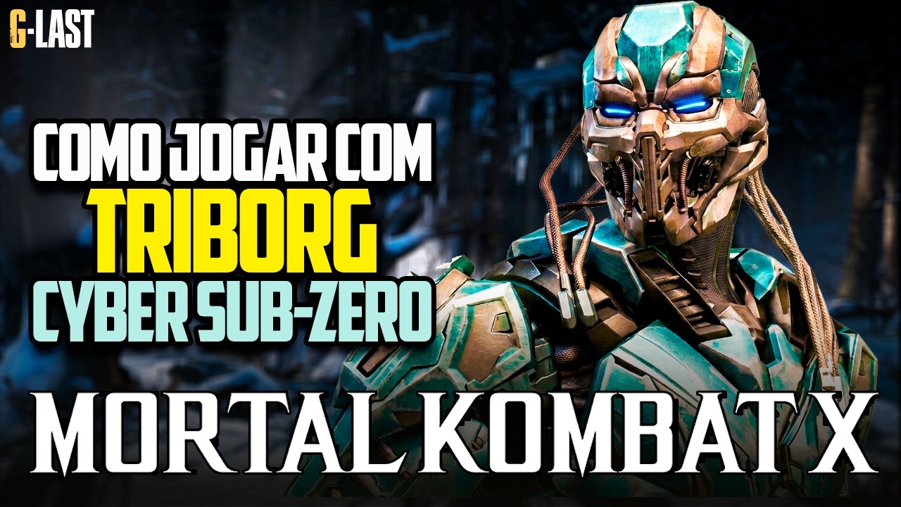 MORTAL KOMBAT X: COMO JOGAR COM TRIBORG (CYBER SUB-ZERO) - YouTube