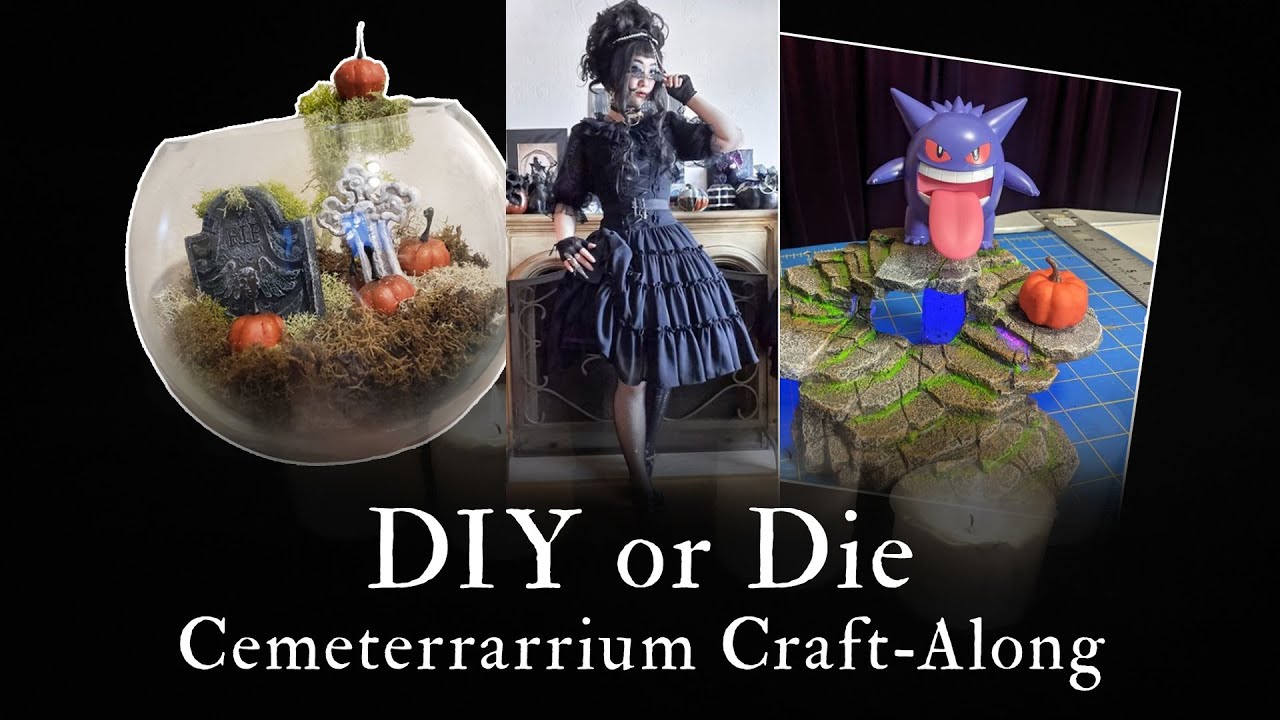DIY or Die: Cemeterrarium Craft Along - YouTube