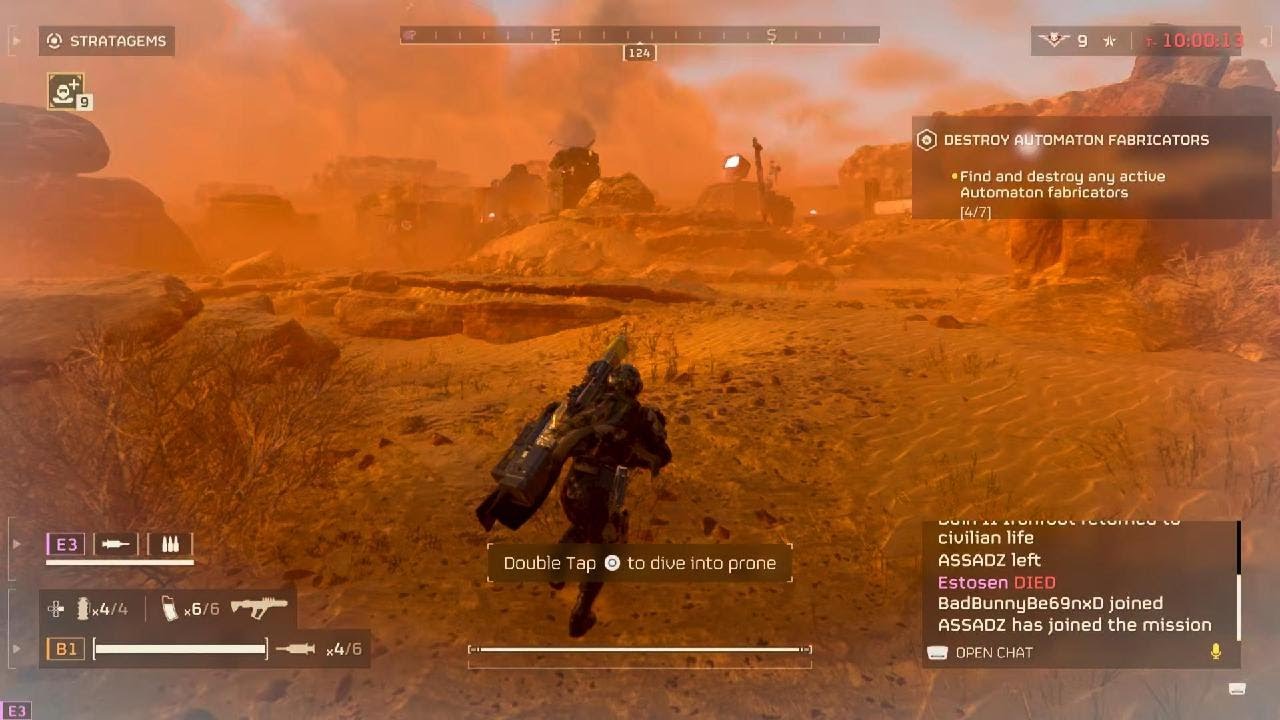 HELLDIVERS 2 Giant Automaton walker - YouTube