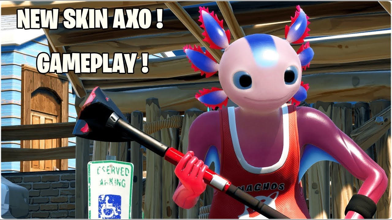 New LEAKED Axo skin gameplay! - YouTube