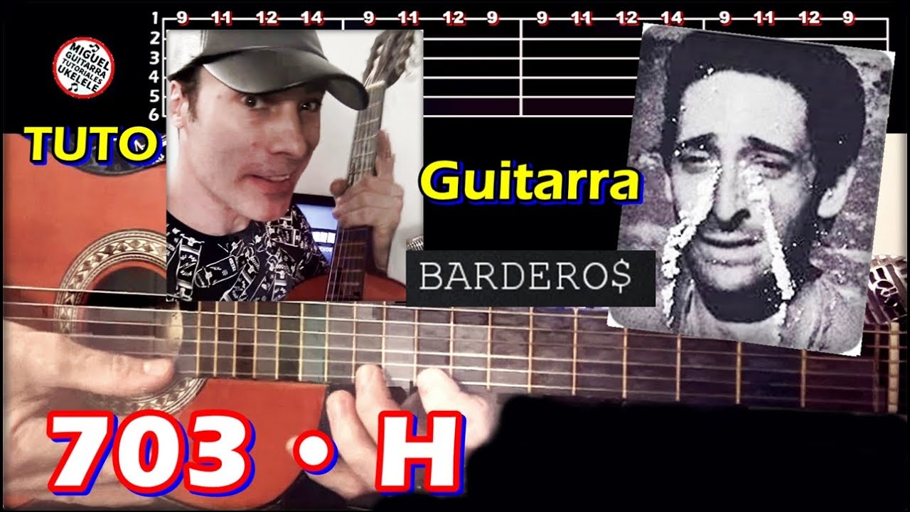 COMO tocar 💊 703 • Homer el Mero Mero BARDEROS ( PUNTEO GUITARRA ...